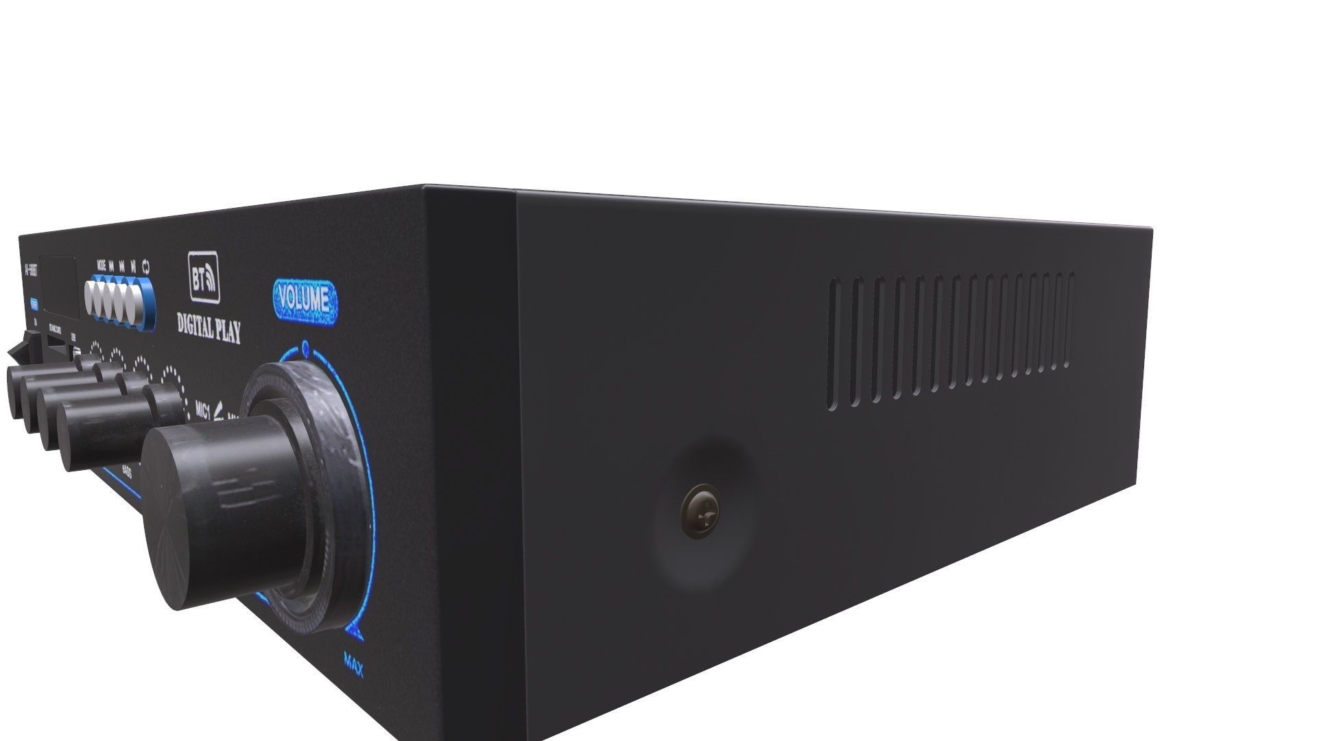 Amplifier audio 3D model | CGTrader
