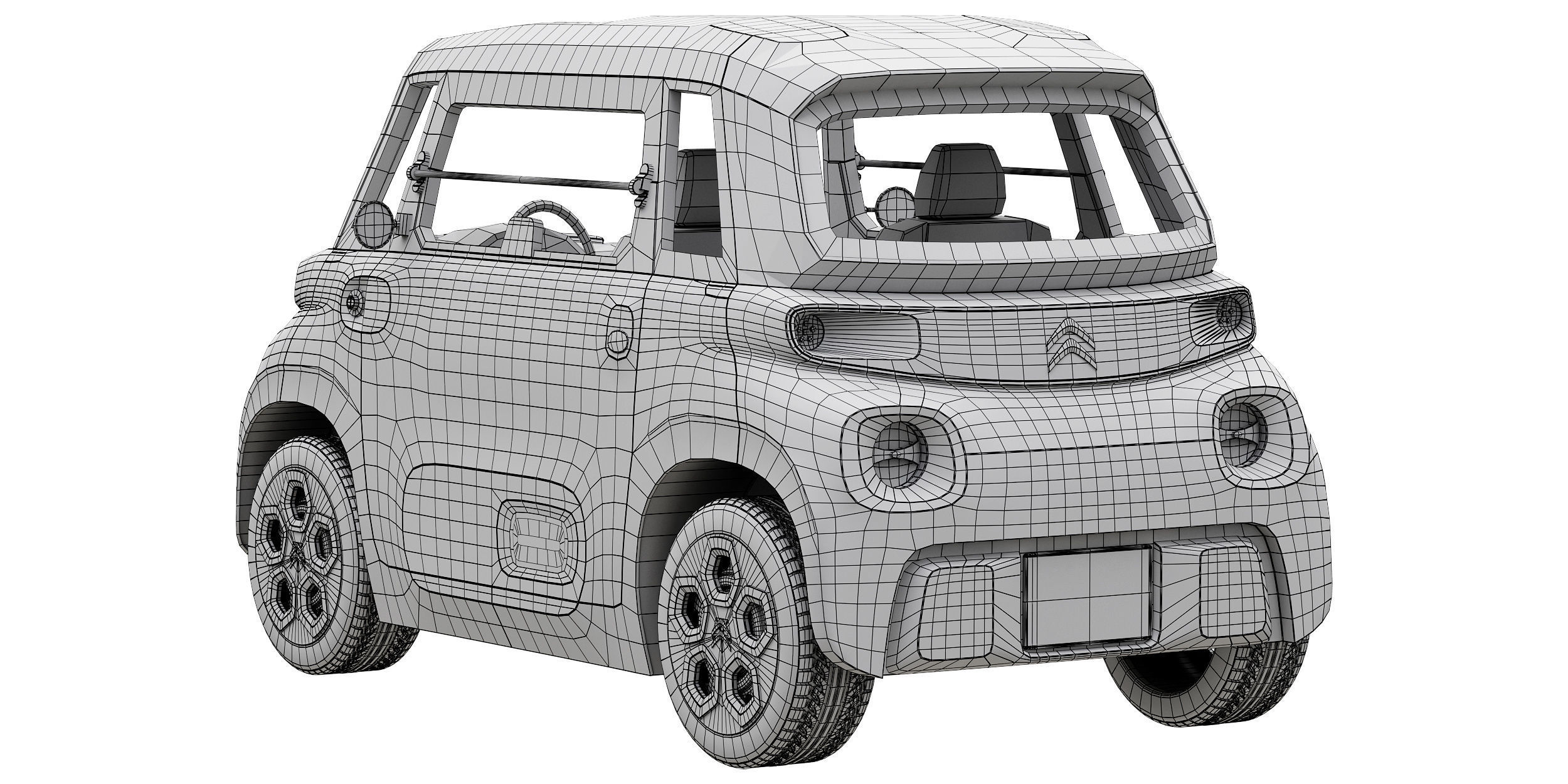 Citroen Ami 3D model | CGTrader