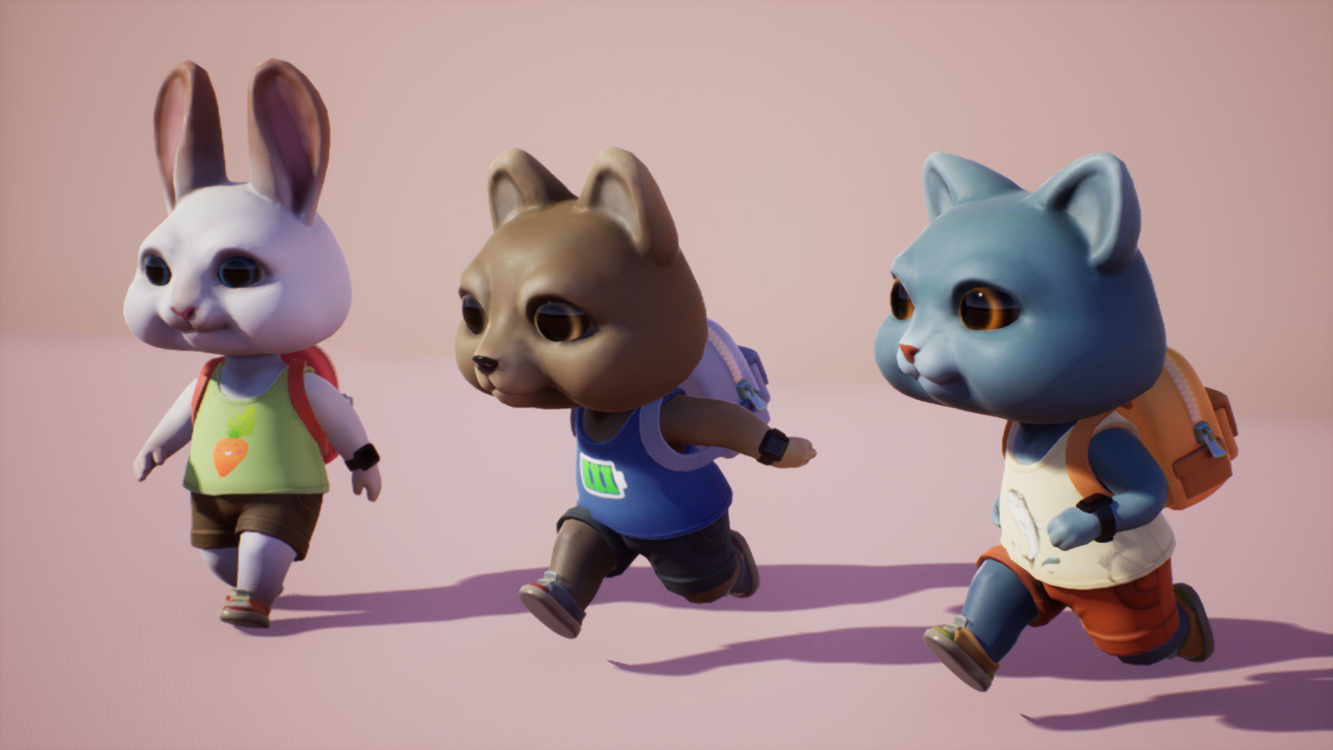 3D model Animals mini VR / AR / low-poly | CGTrader