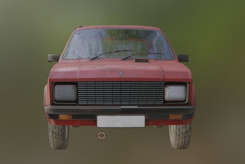 3D model Yugo Koral45 VR / AR / low-poly | CGTrader