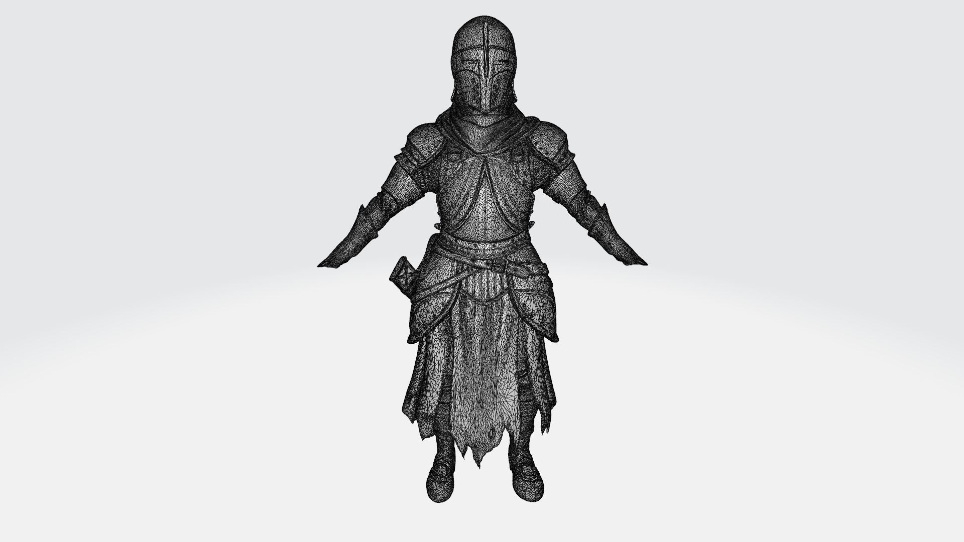 Knight ninja warrior 3D model | CGTrader