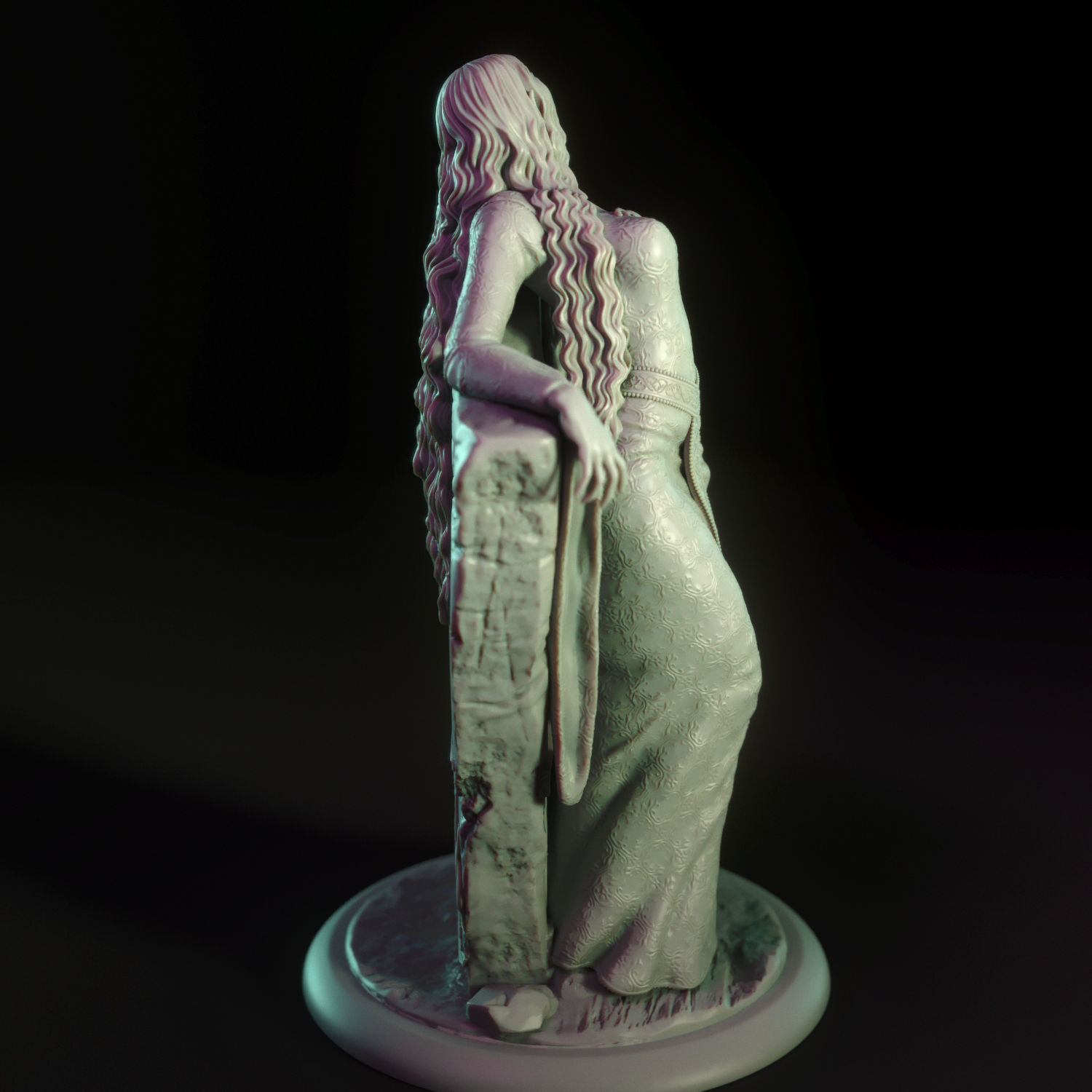 Galadriel 3D model 3D printable | CGTrader