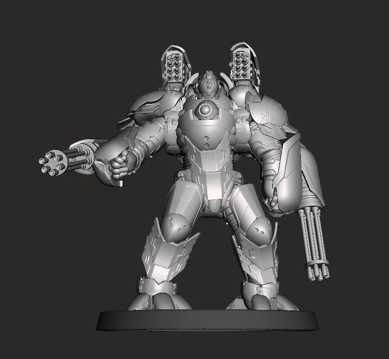 Praetor armor - FKYAH pattern - Pre-supported 3D model 3D printable ...