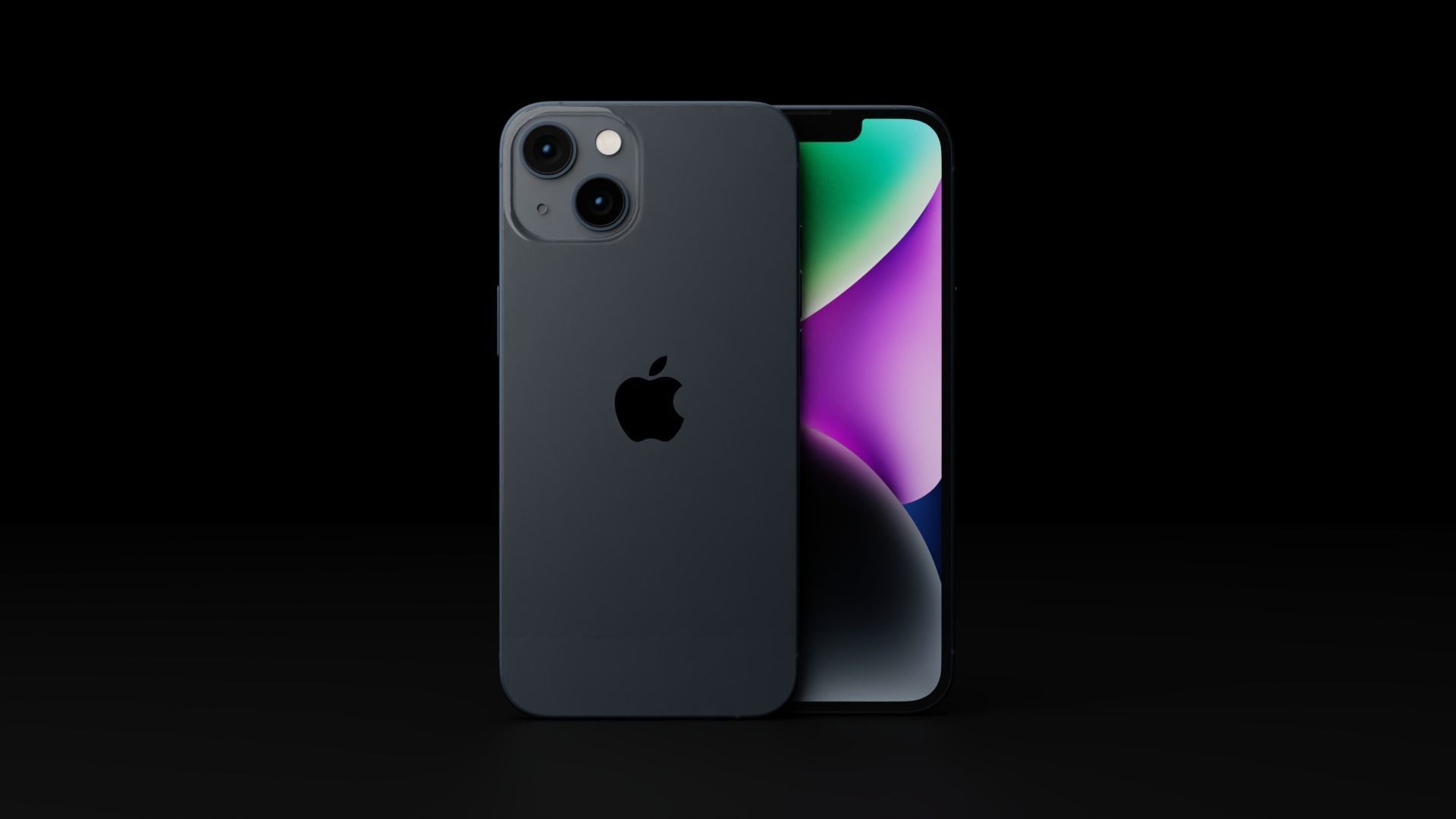 Apple iPhone 14 All Models in Official Colors 3D Model Collection ...