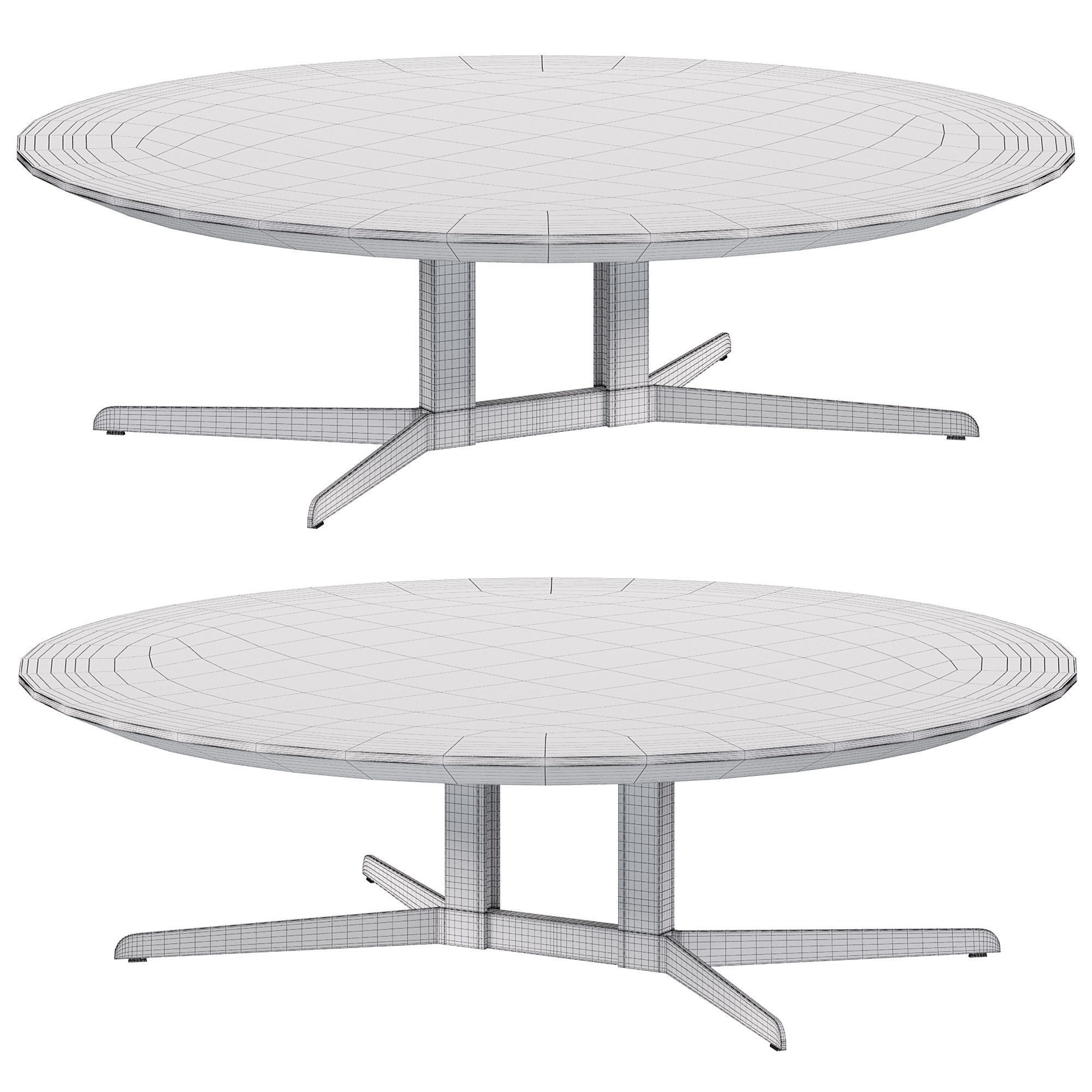 Campus coffee table by natuzzi 3D model | CGTrader