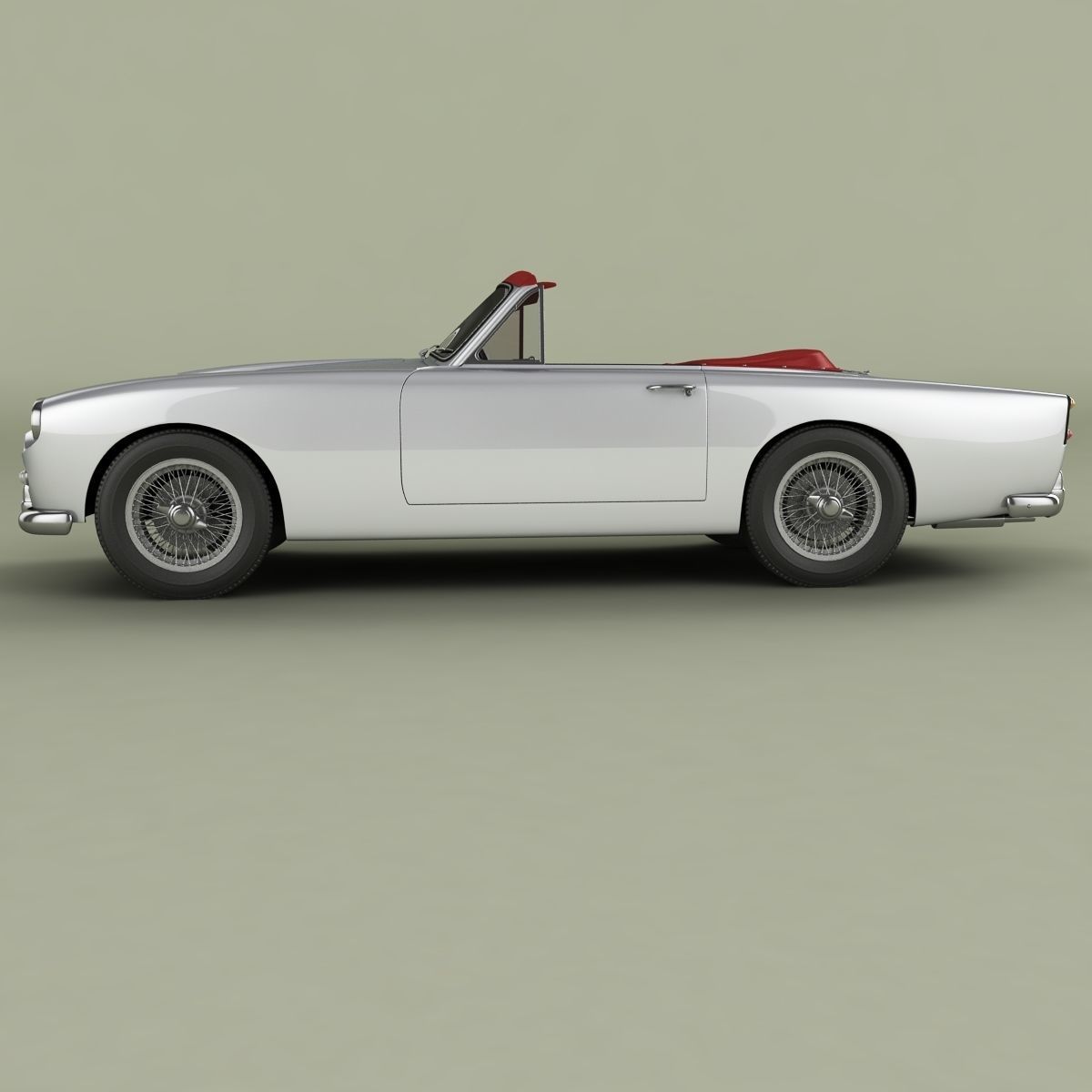 AC Greyhound Drophead 3D model | CGTrader
