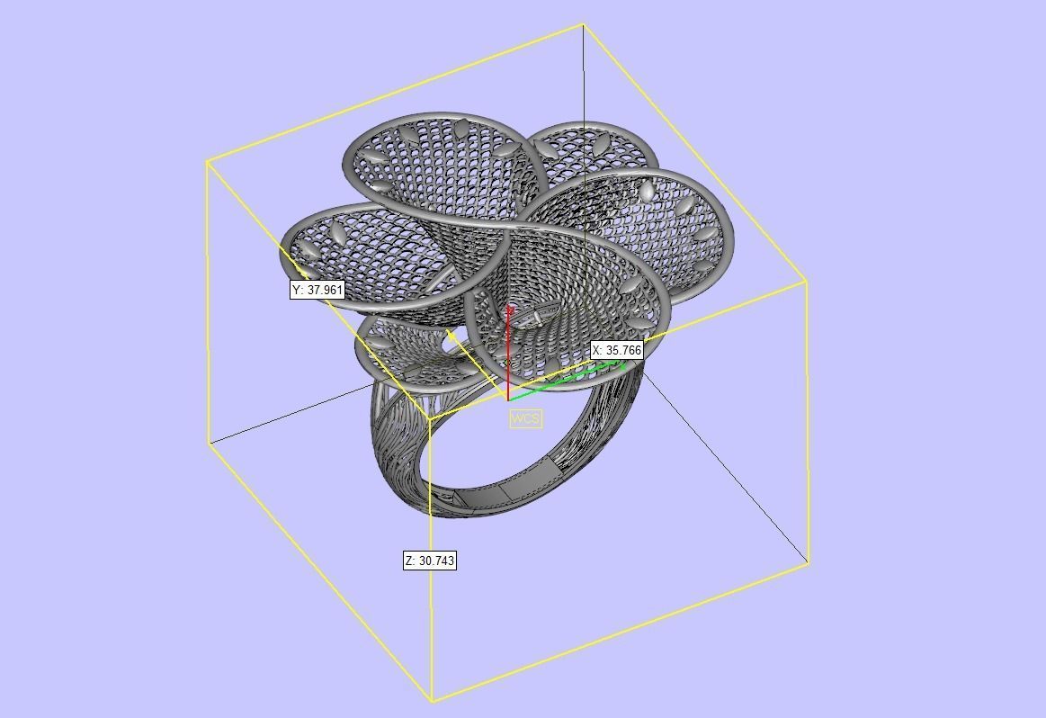 Unique filigree design 3d printable file 3D model 3D printable | CGTrader