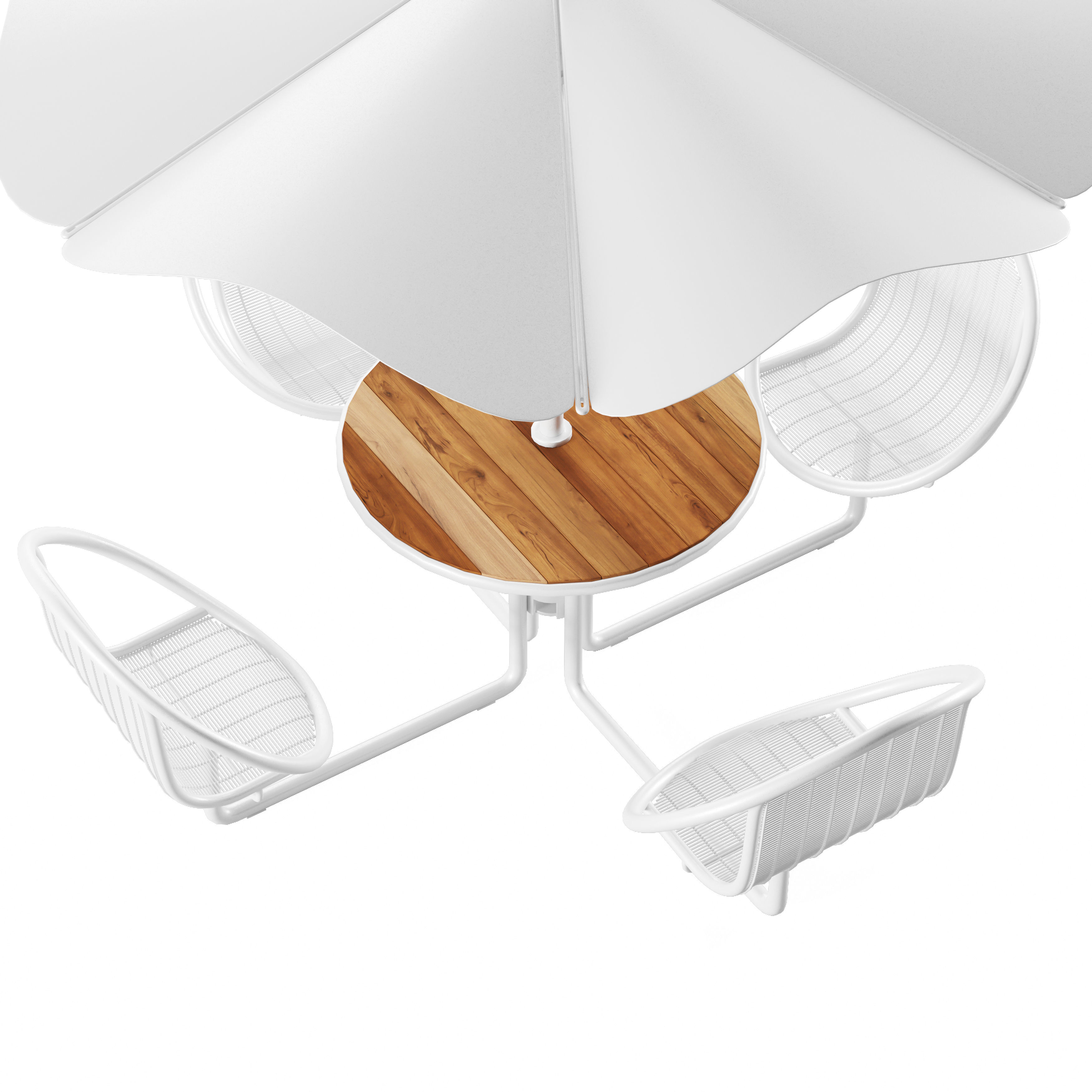 Carousel Picnic Table 3D model | CGTrader