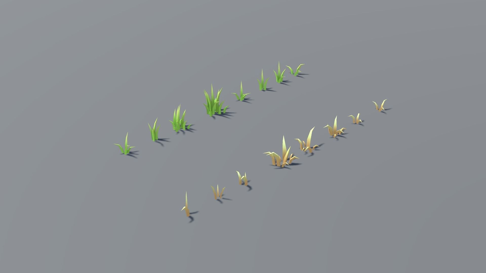 3D model Stylized Vegetation Pack - V1 VR / AR / low-poly | CGTrader