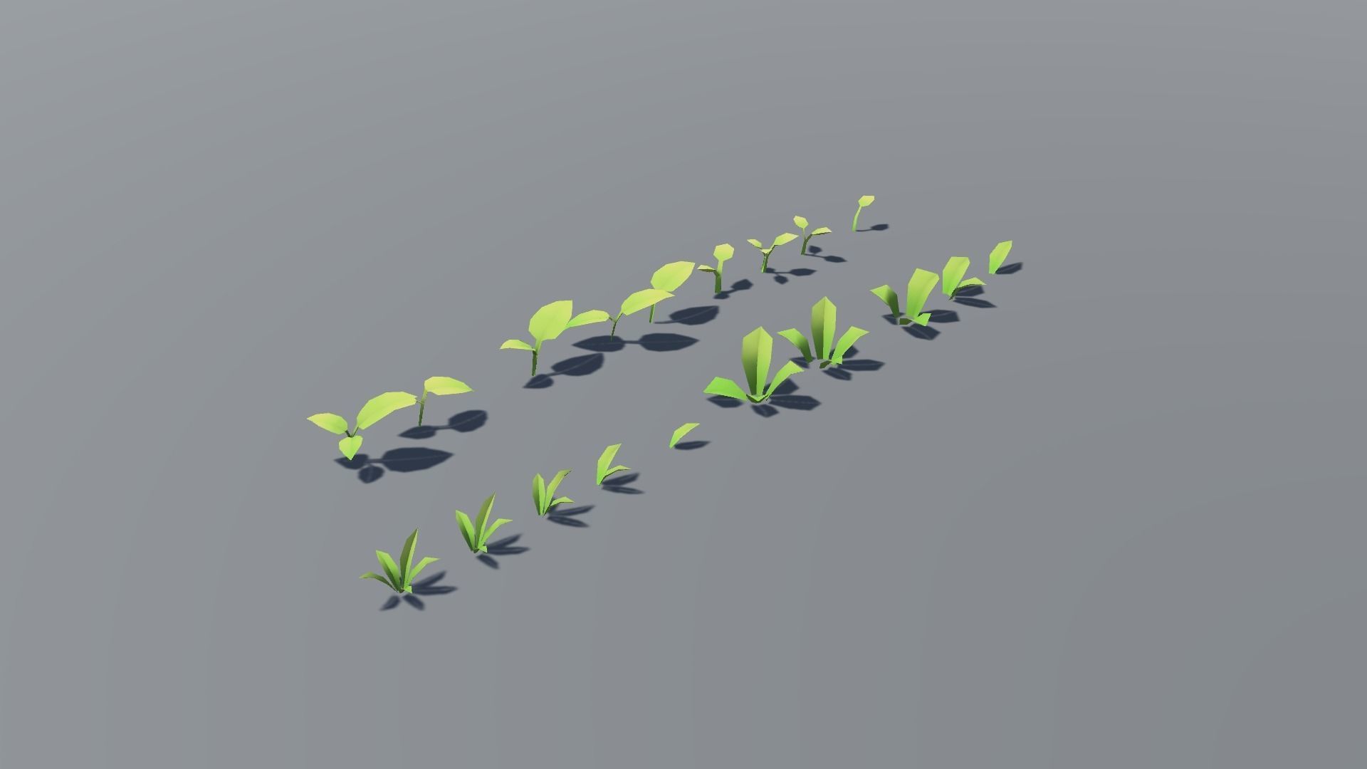 3D model Stylized Vegetation Pack - V1 VR / AR / low-poly | CGTrader