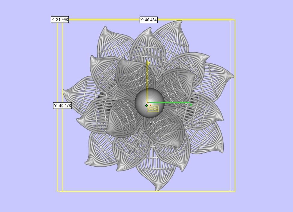 filigree 3d design 3D model 3D printable | CGTrader