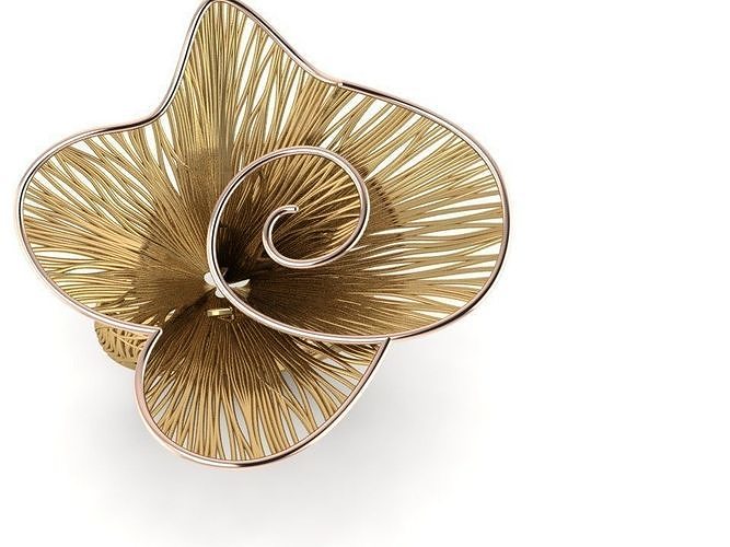 Simple filigree 3d printable ring 3D model 3D printable | CGTrader