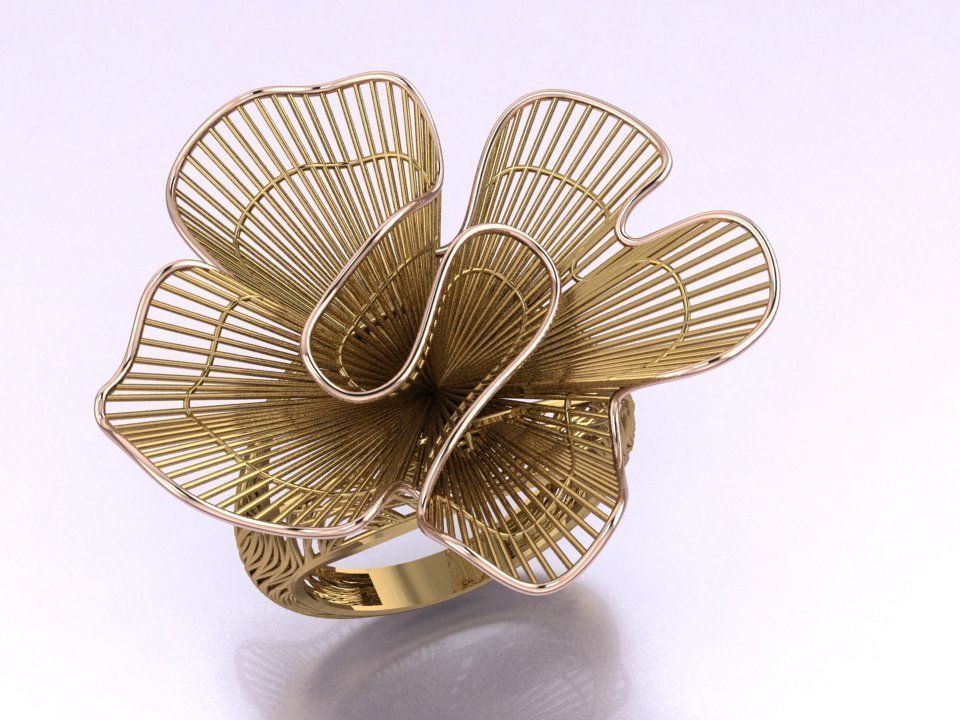 Easy to print filigree 3D model 3D printable | CGTrader