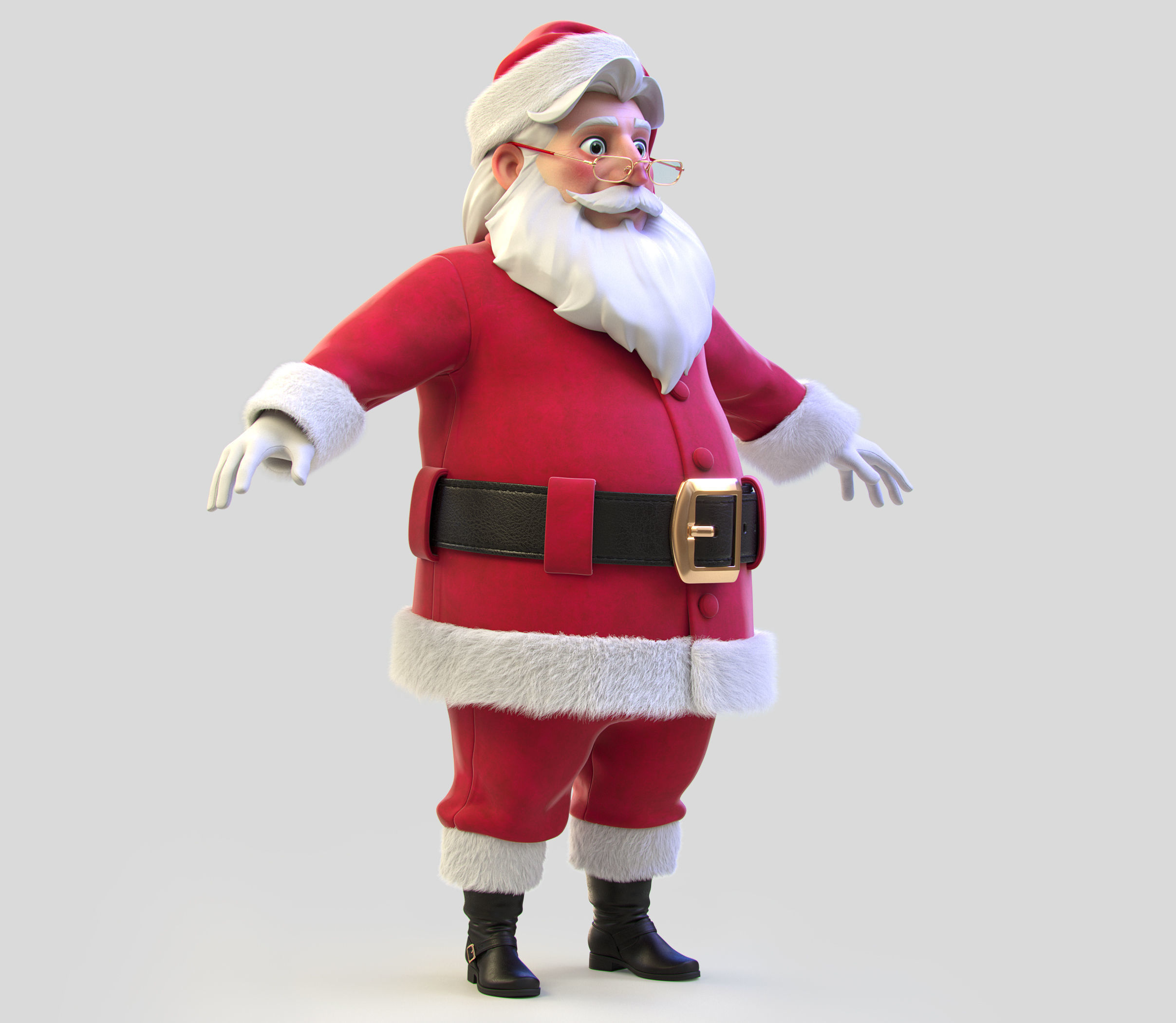 Santa Claus 3D model | CGTrader