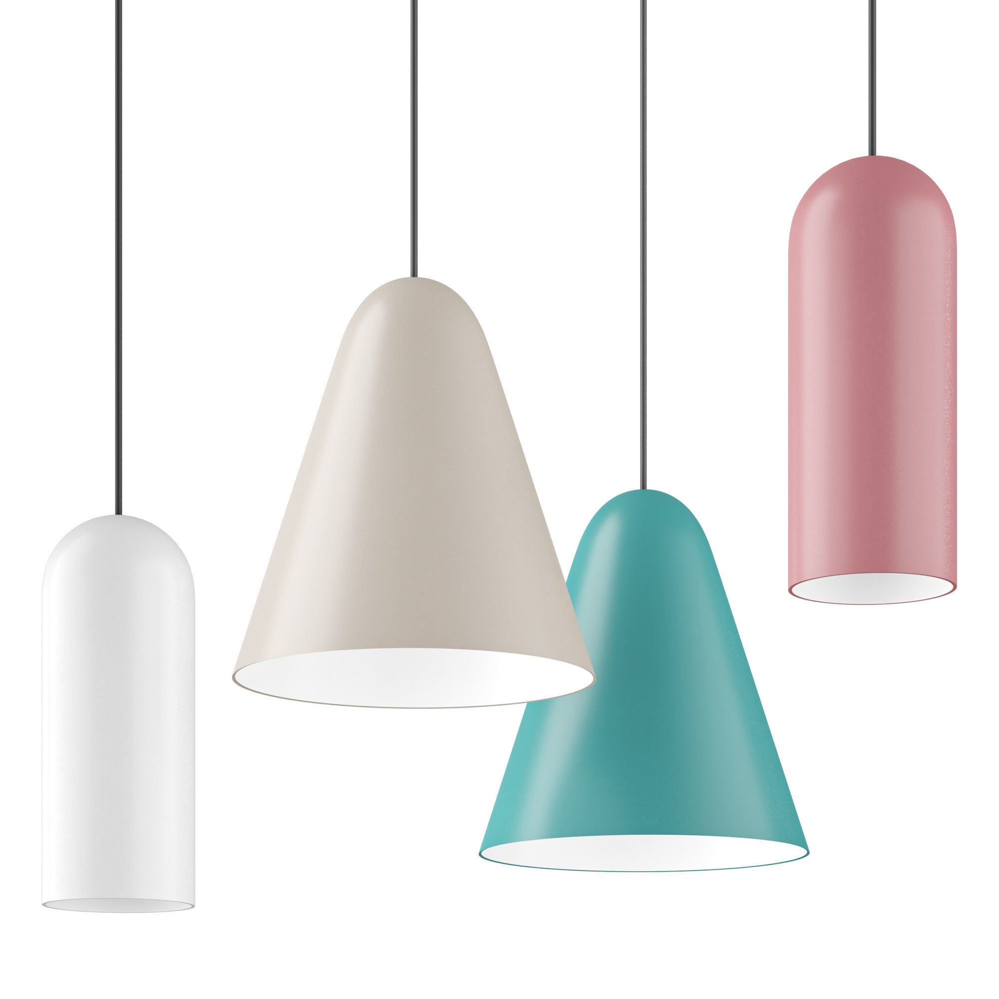 ZOE UNO Intra lighting - Hanging lamp 3D model | CGTrader