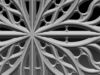 Gothic pattern decorative round window grille model 3D model 3D ...
