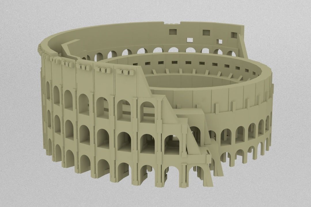 colosseum 3D model 3D printable | CGTrader