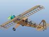 RC fixed-wing model aircraft 3D model | CGTrader