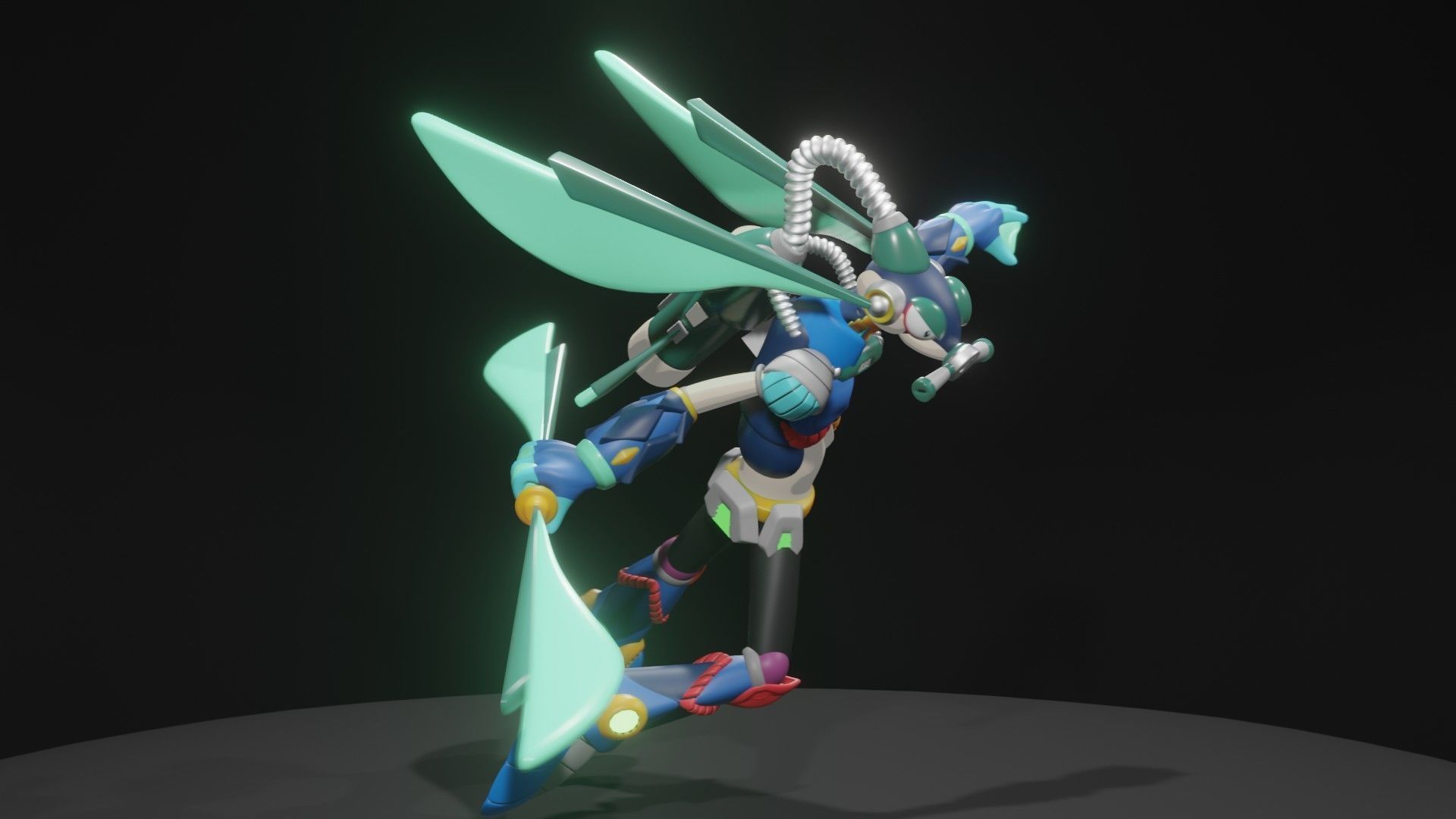 Splash Warfly 3D model rigged | CGTrader