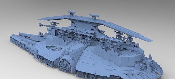 Jupiter alien ruins 3D model | CGTrader