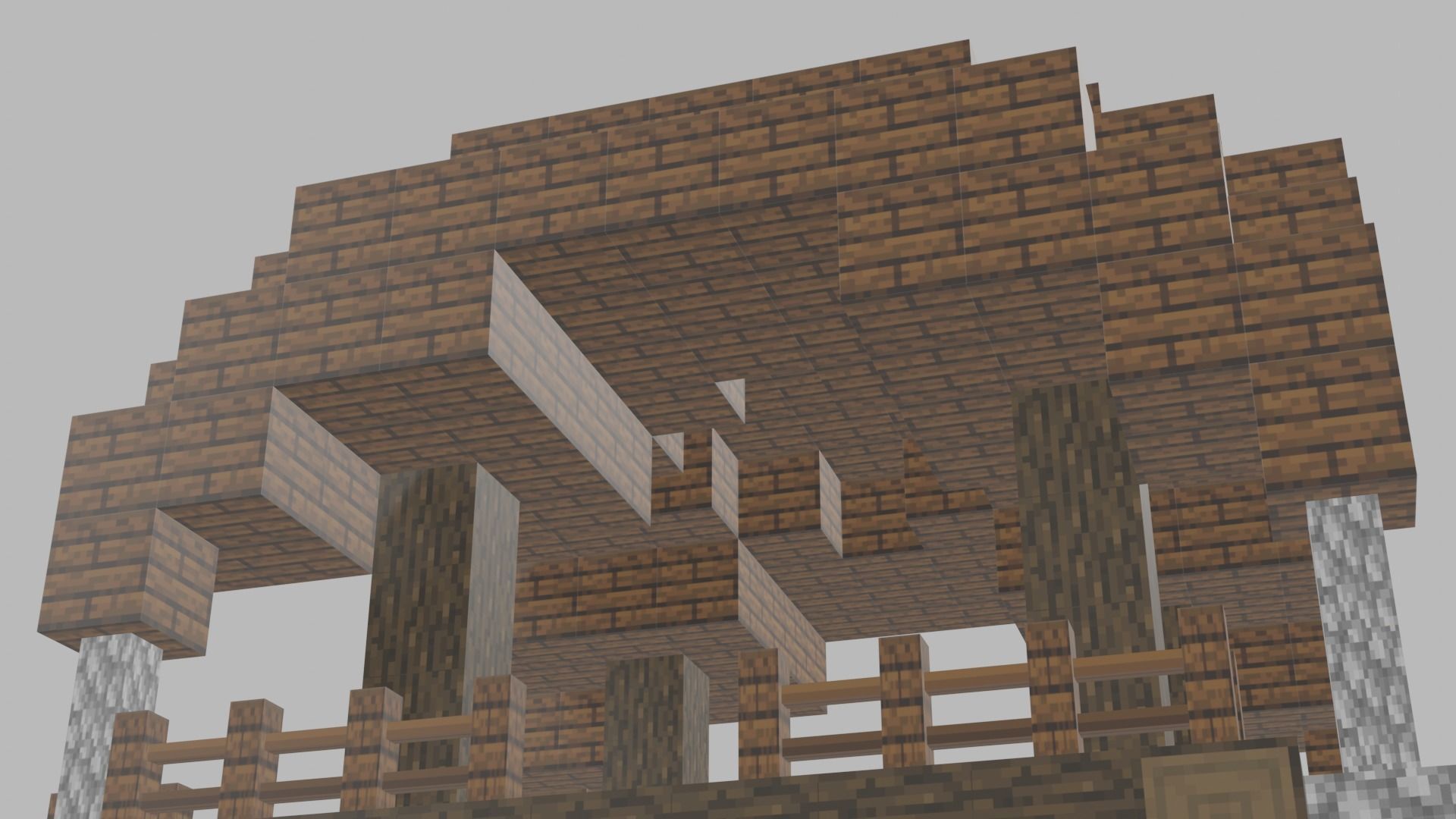 3D model minecraft pilagers post VR / AR / low-poly | CGTrader