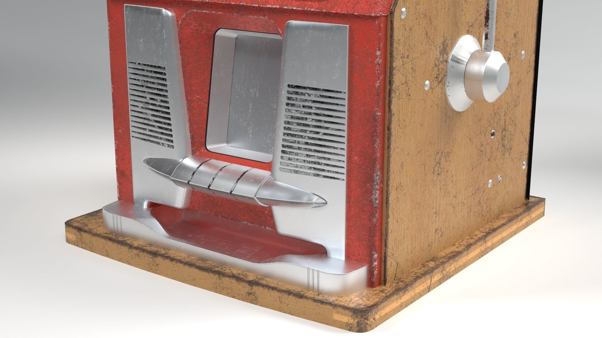 3D model Vintage Slot Fruit Machine VR / AR / low-poly | CGTrader