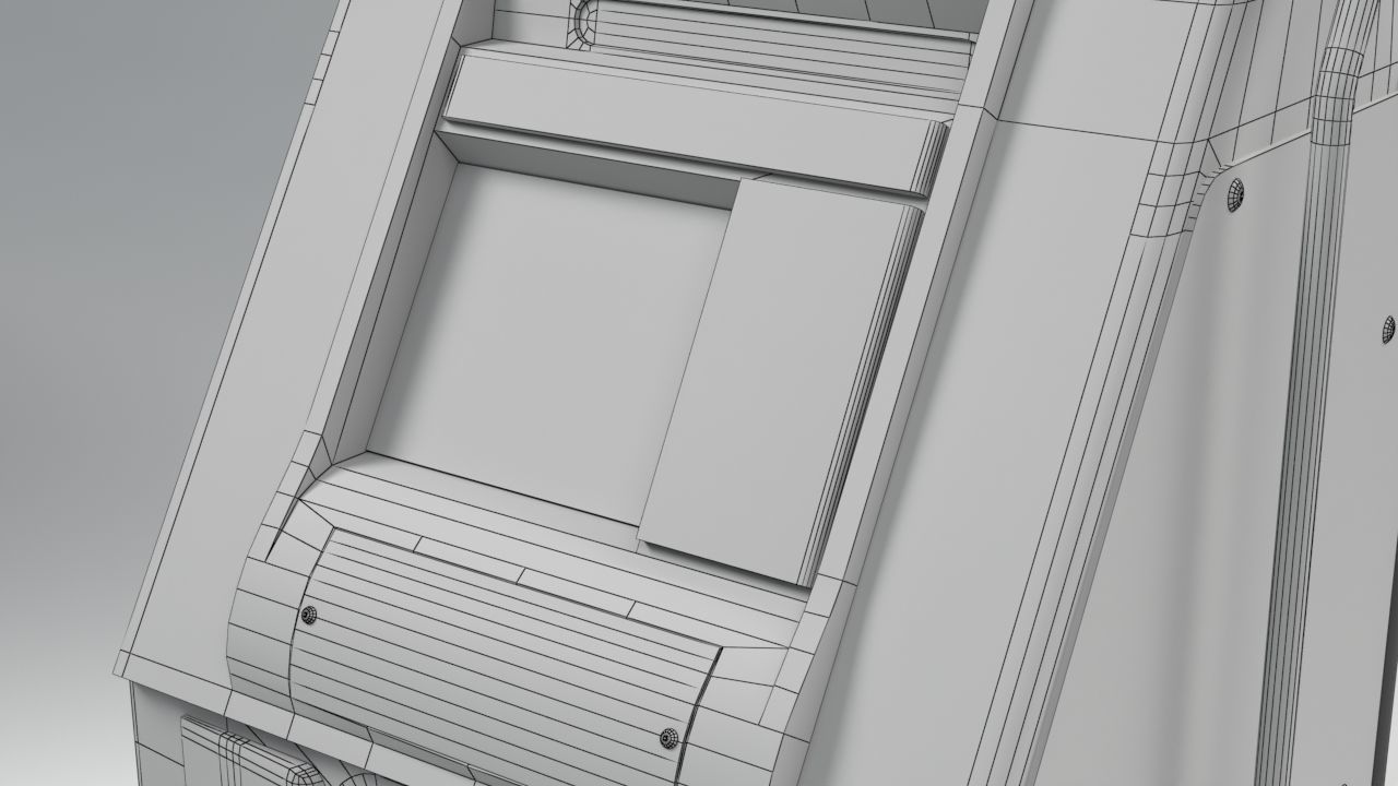 3D model Vintage Slot Fruit Machine VR / AR / low-poly | CGTrader