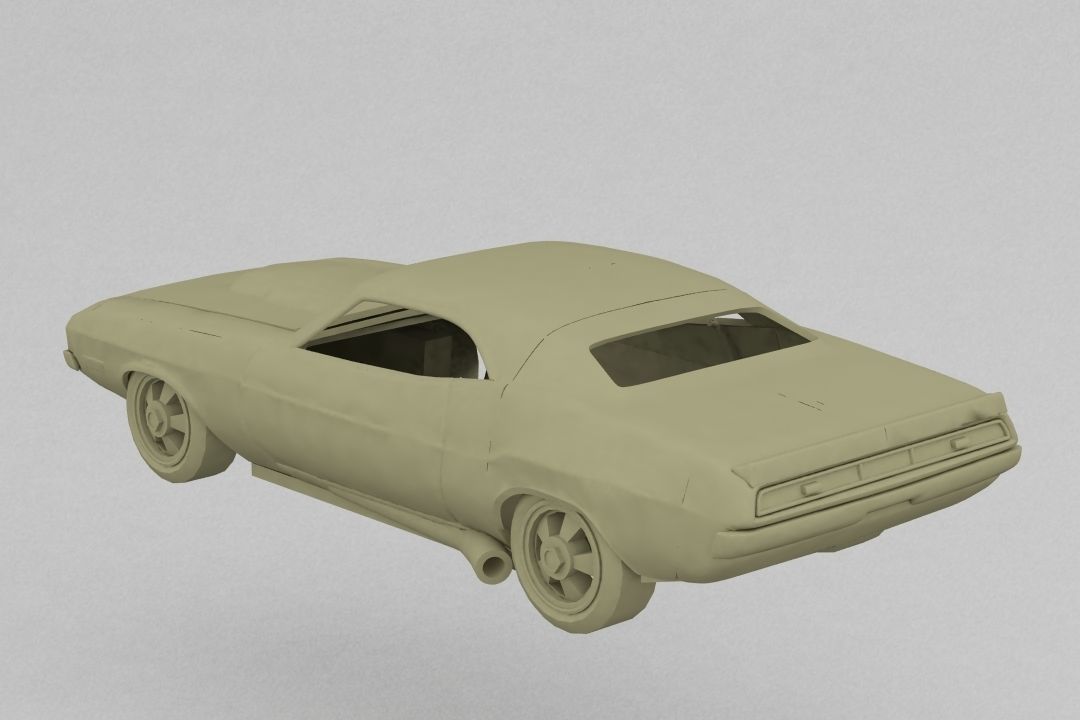 Dodge 1970 3D model 3D printable | CGTrader