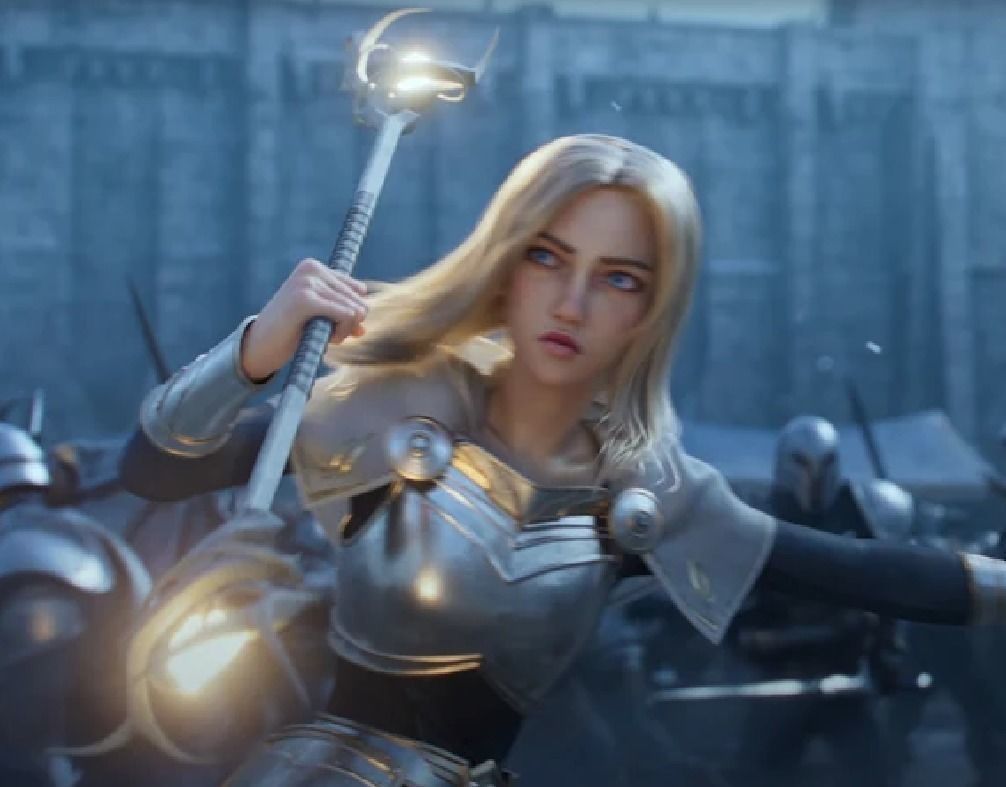 League of Legends Lux Staff 3D model | CGTrader