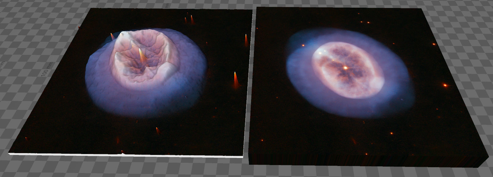 THE INKY ABYSS DEEP SKY OBJECT 3D SOFTWARE ANALYSIS 3D model 3D ...