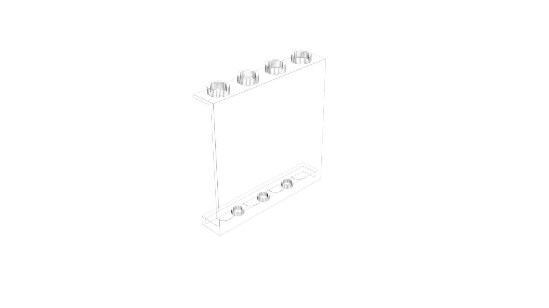Lego Windows and Panels Set 3D model | CGTrader