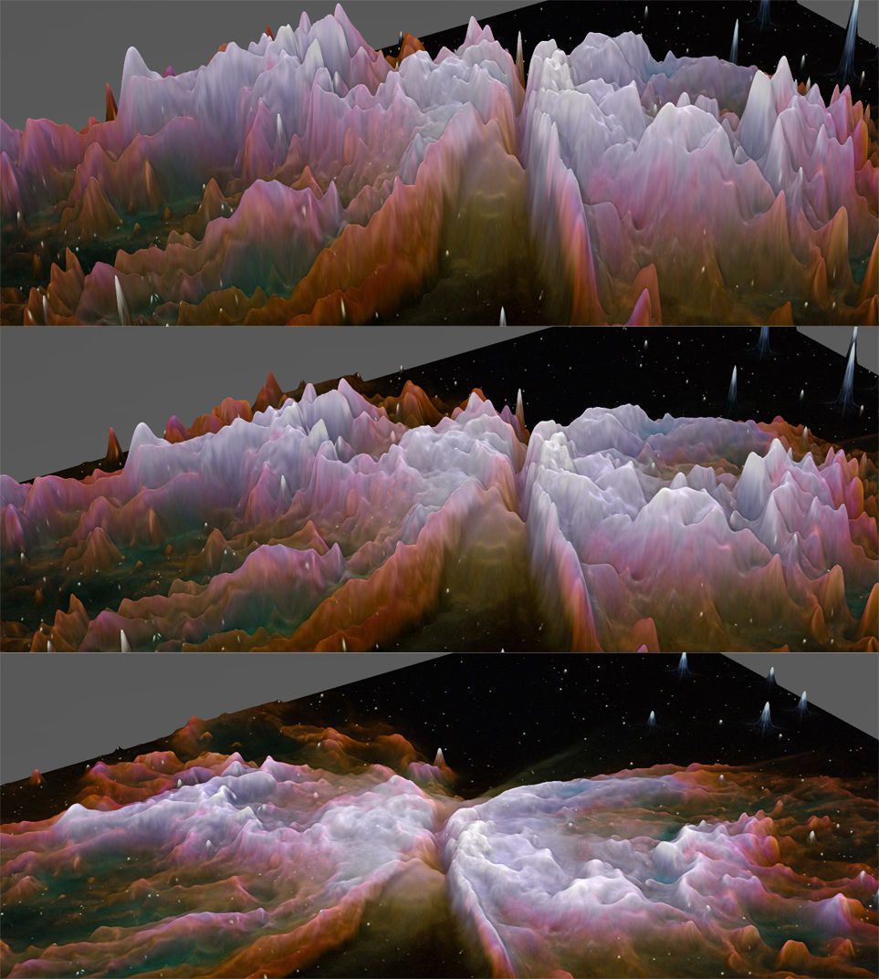 HUBBLE DEEP SKY OBJECT 3D SOFTWARE ANALYSIS 3D model 3D printable ...