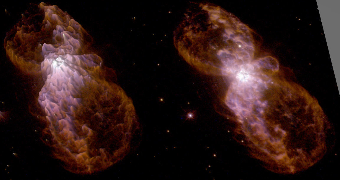 HUBBLE 5 DEEP SKY OBJECT 3D SOFTWARE ANALYSIS 3D model 3D printable ...