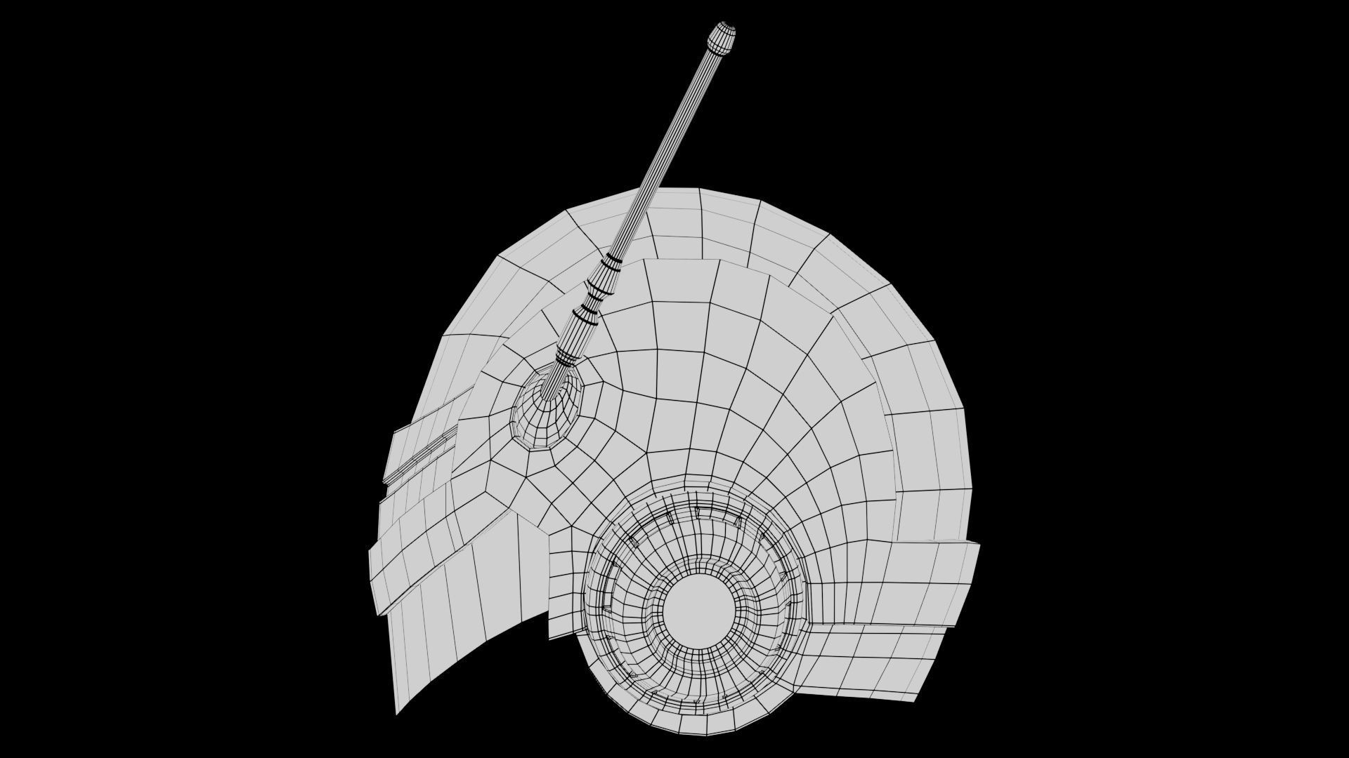 3D model Great Saiyaman Helmet - Dragon Ball VR / AR / low-poly | CGTrader