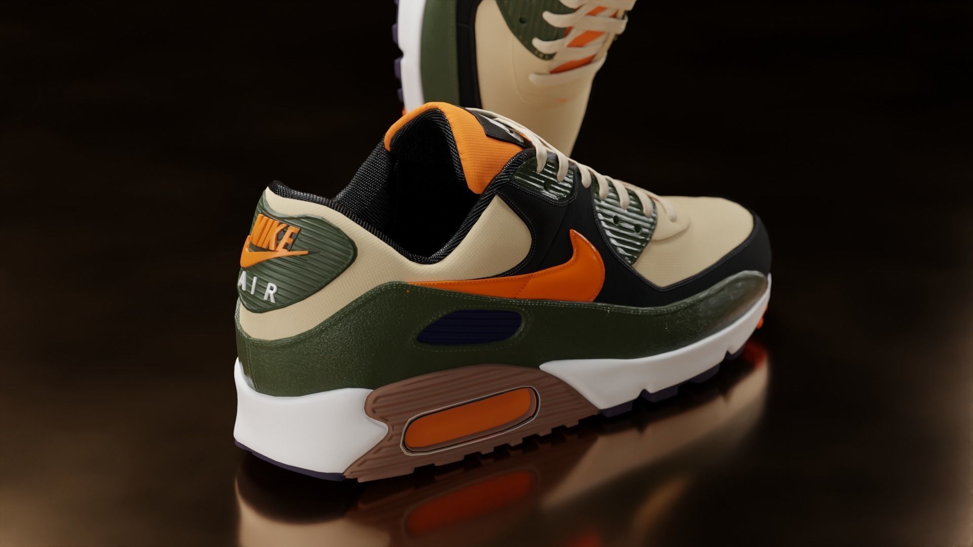 3D model Airmax - Nike Shoes 06 VR / AR / low-poly | CGTrader