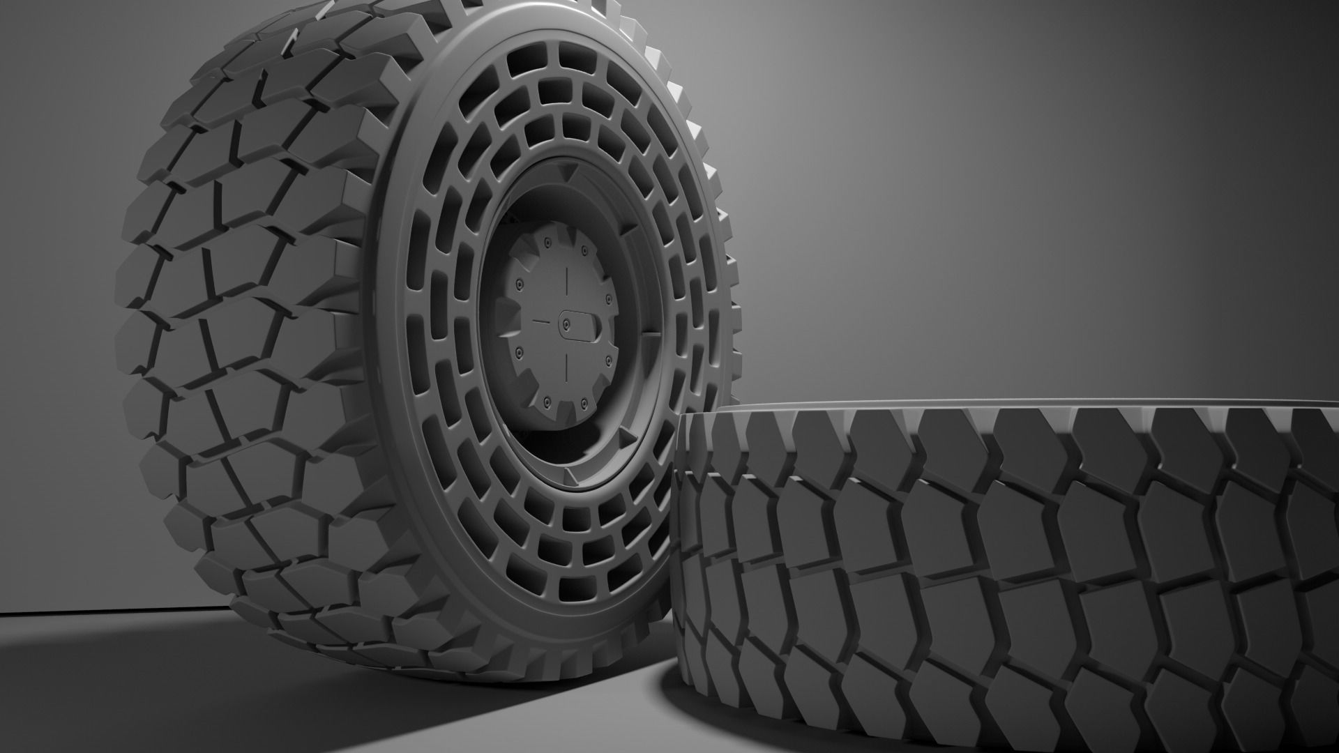 5980R63 High poly tire 3D model 3D model | CGTrader