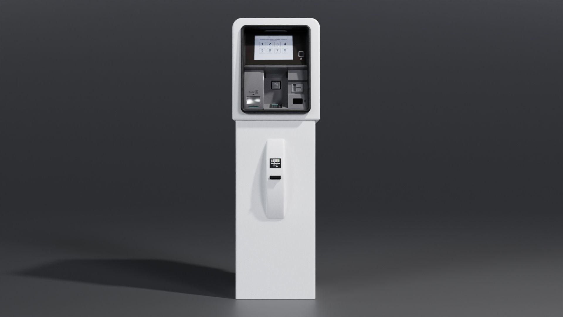 Outdoor Payment Terminal 3D model | CGTrader