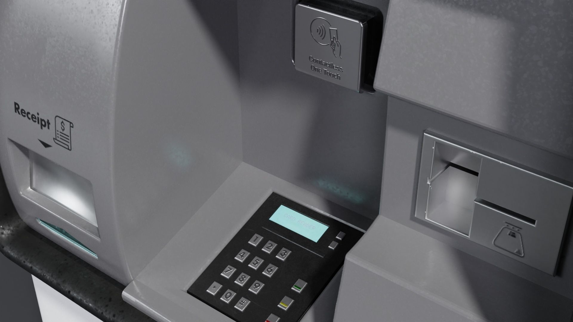 Outdoor Payment Terminal 3D model | CGTrader