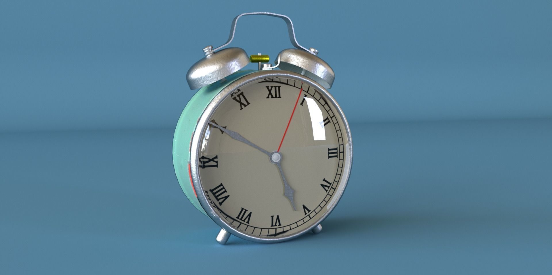 3D model Alarm Clock 3D Model with Cinema 4d R26 Octane 3D model VR ...