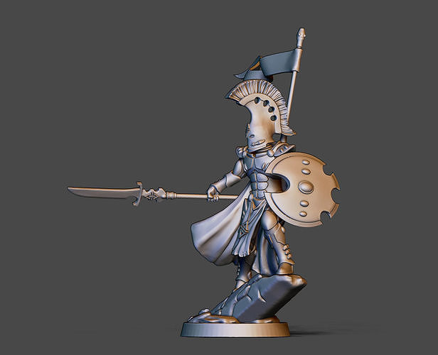 Elf in space - 35mm scale 3D model 3D printable | CGTrader