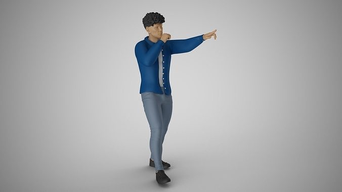 Cool Bum 3D model 3D printable | CGTrader