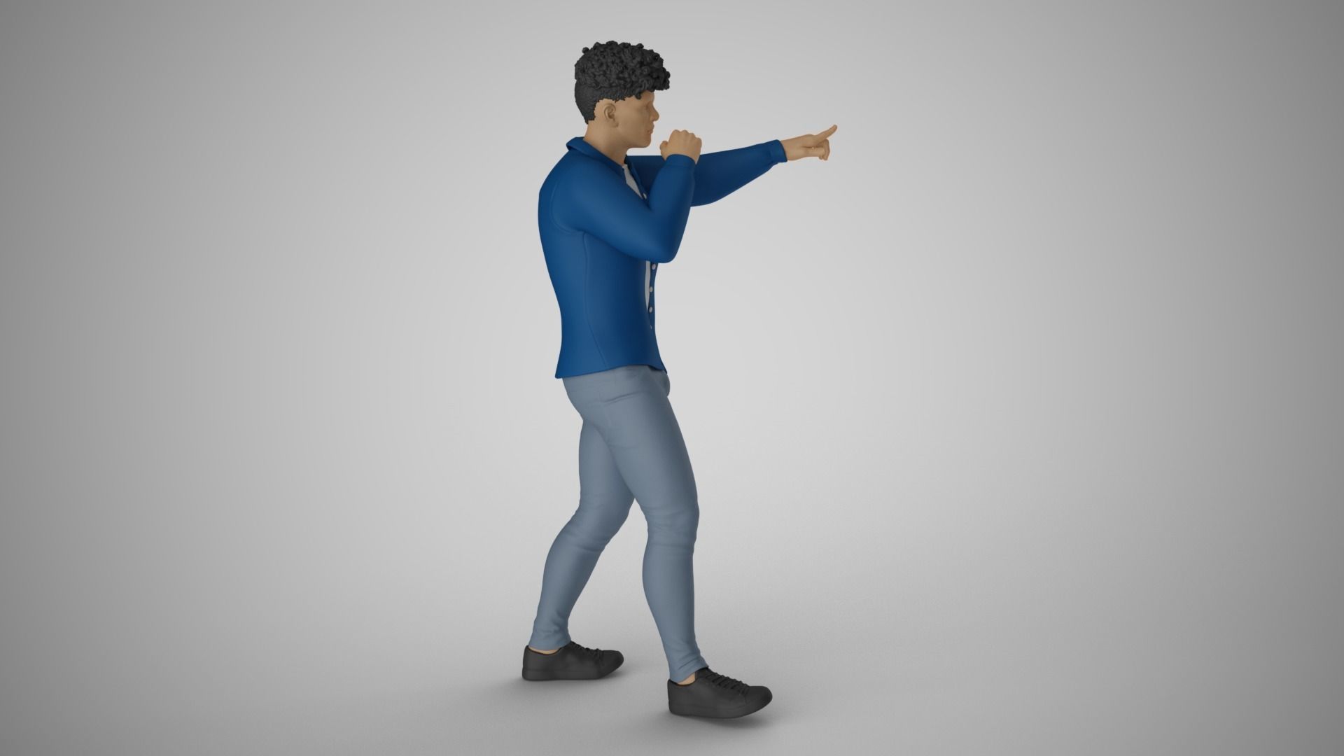 Cool Bum 3D model 3D printable | CGTrader