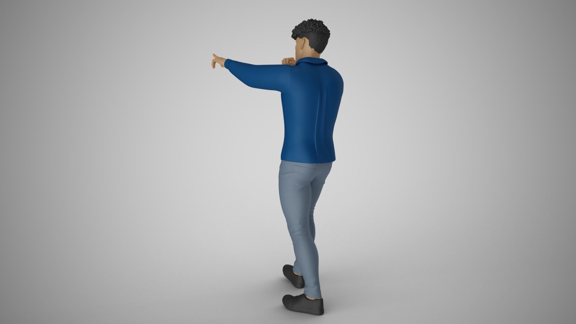 Cool Bum 3D model 3D printable | CGTrader
