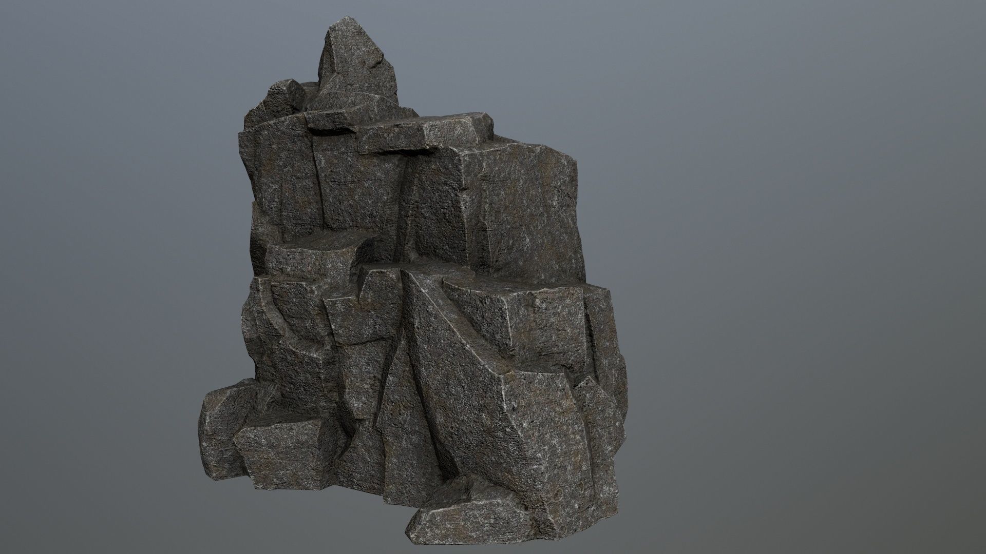 3D model clif rocks VR / AR / low-poly | CGTrader