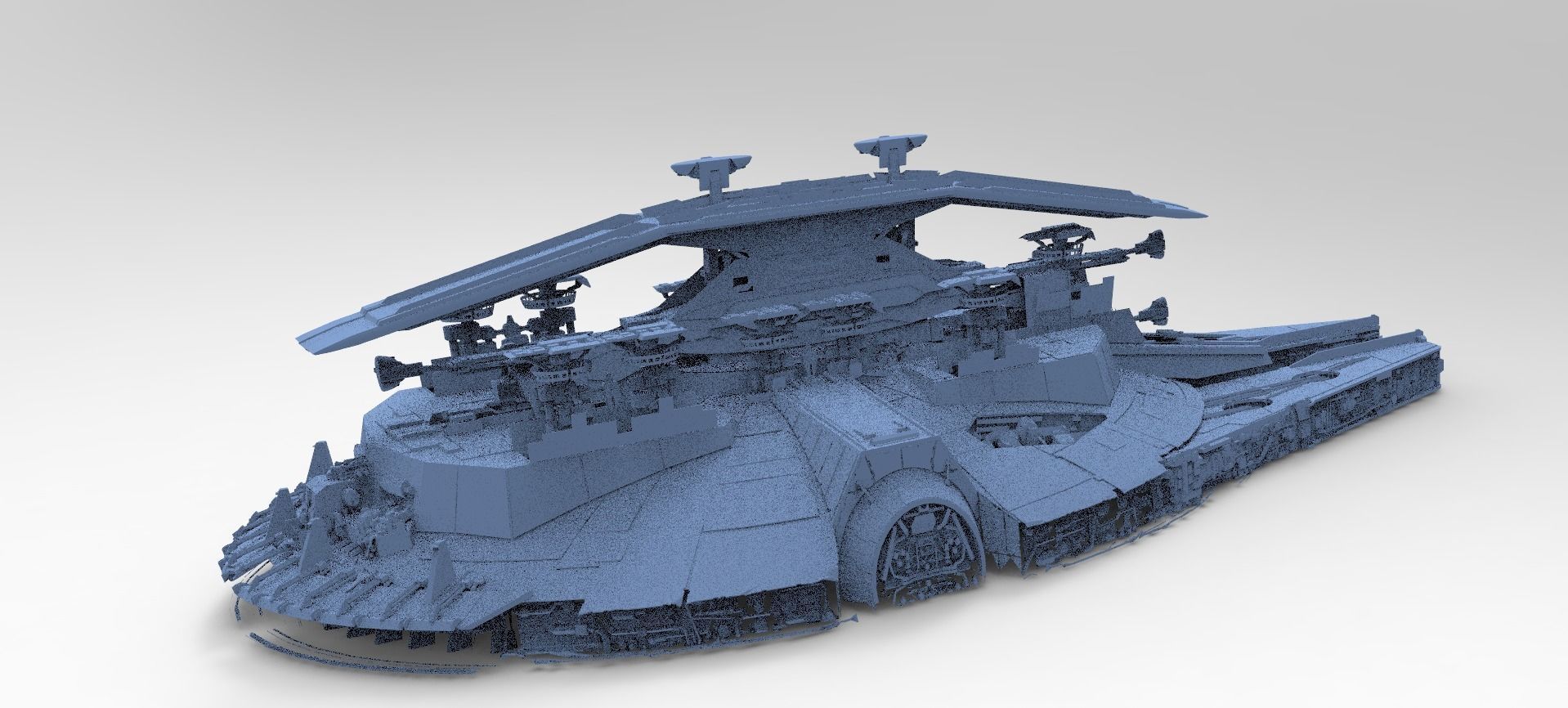 Jupiter alien ruins 2 3D model | CGTrader