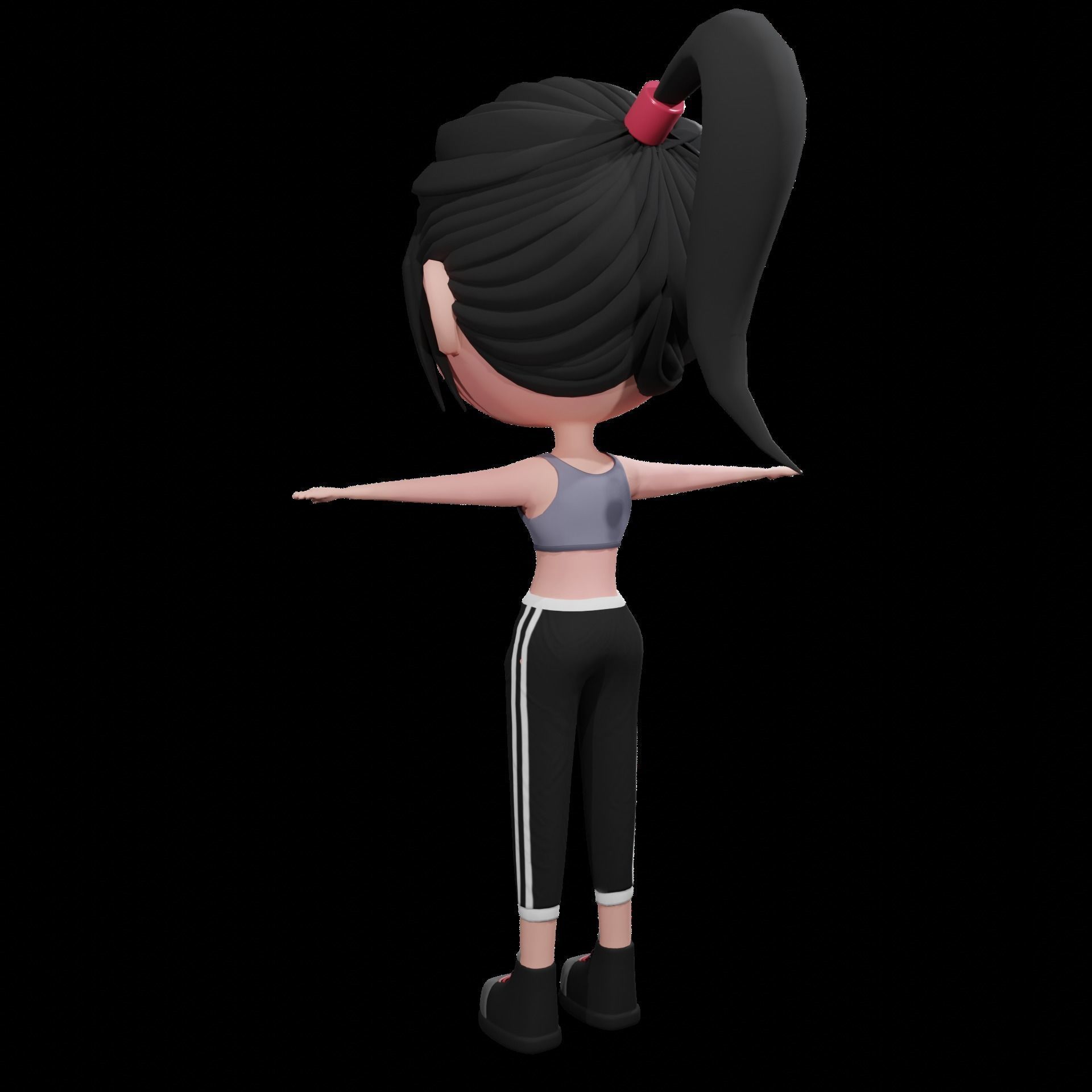 3D model Chibi Character Stylized VR / AR / low-poly | CGTrader