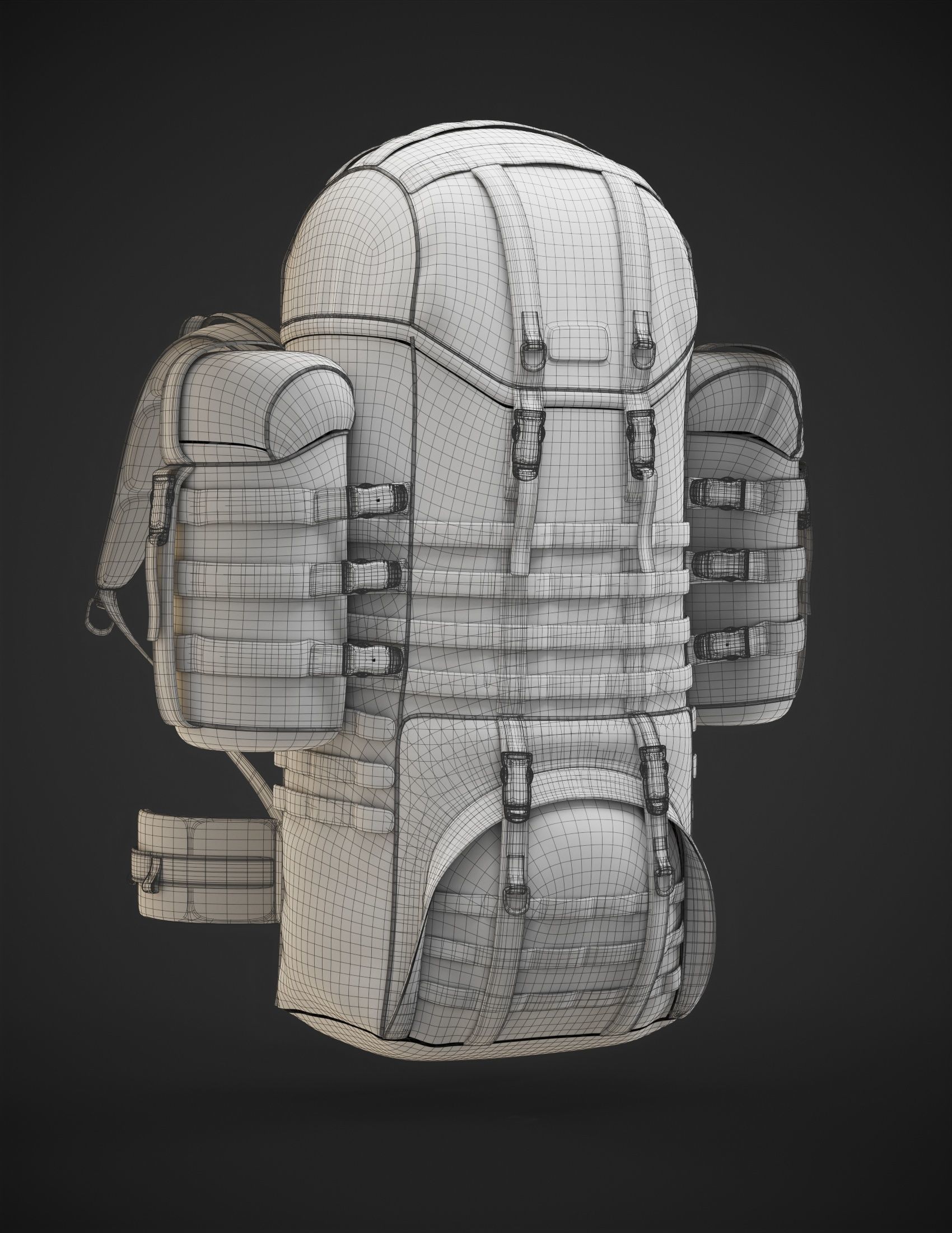 3D model Military Backpack Collection VR / AR / low-poly | CGTrader