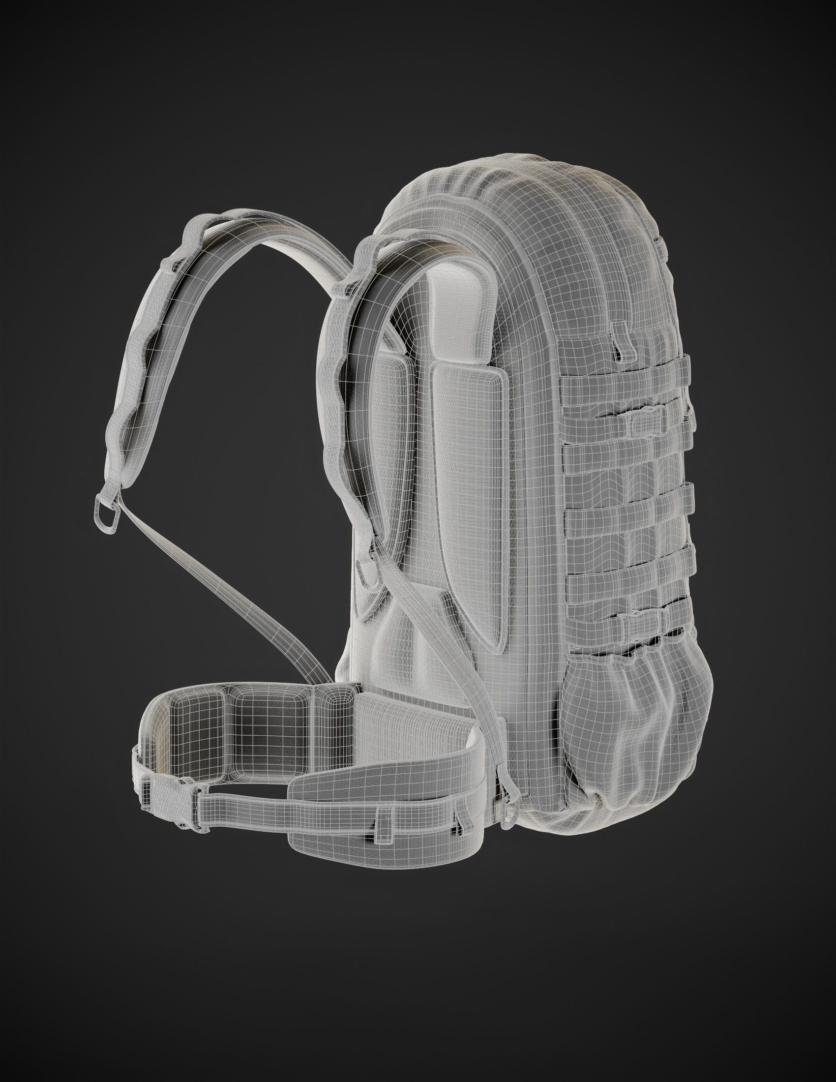 3D model Military Backpack Collection VR / AR / low-poly | CGTrader