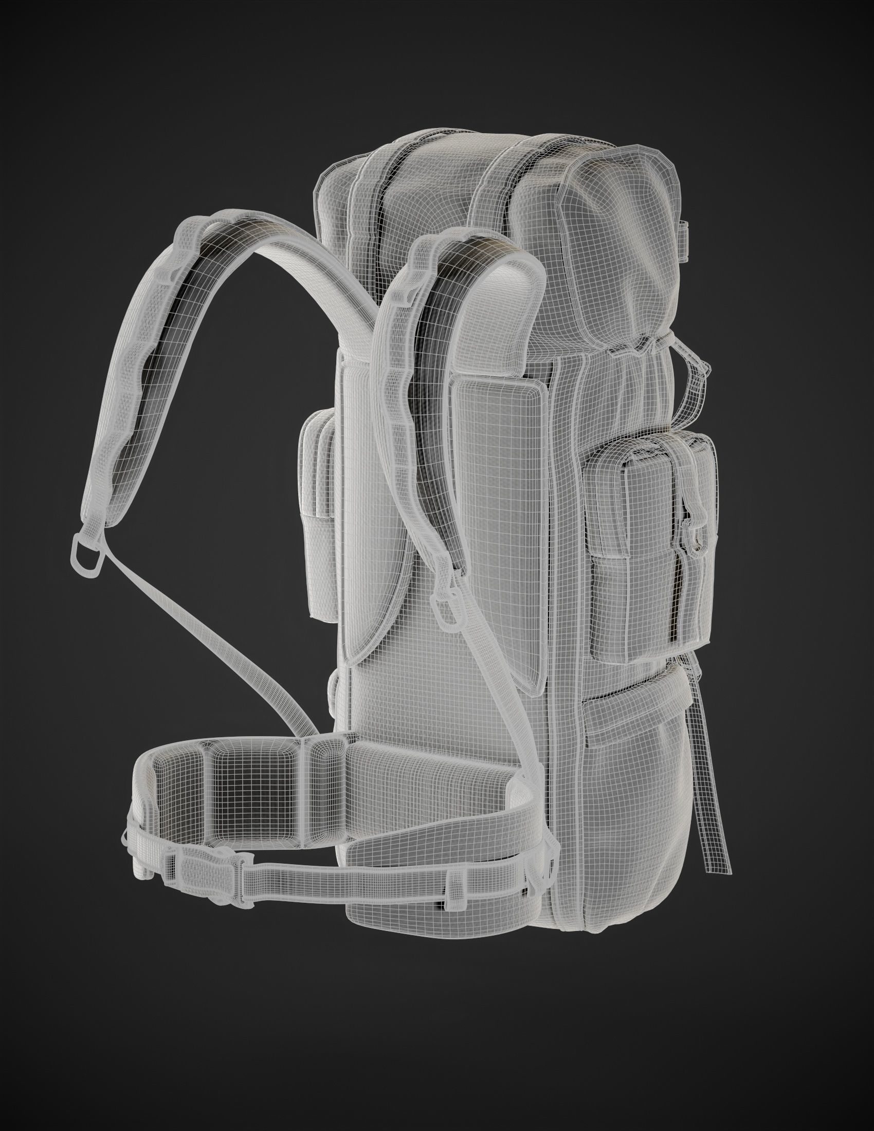 3D model Military Backpack Collection VR / AR / low-poly | CGTrader