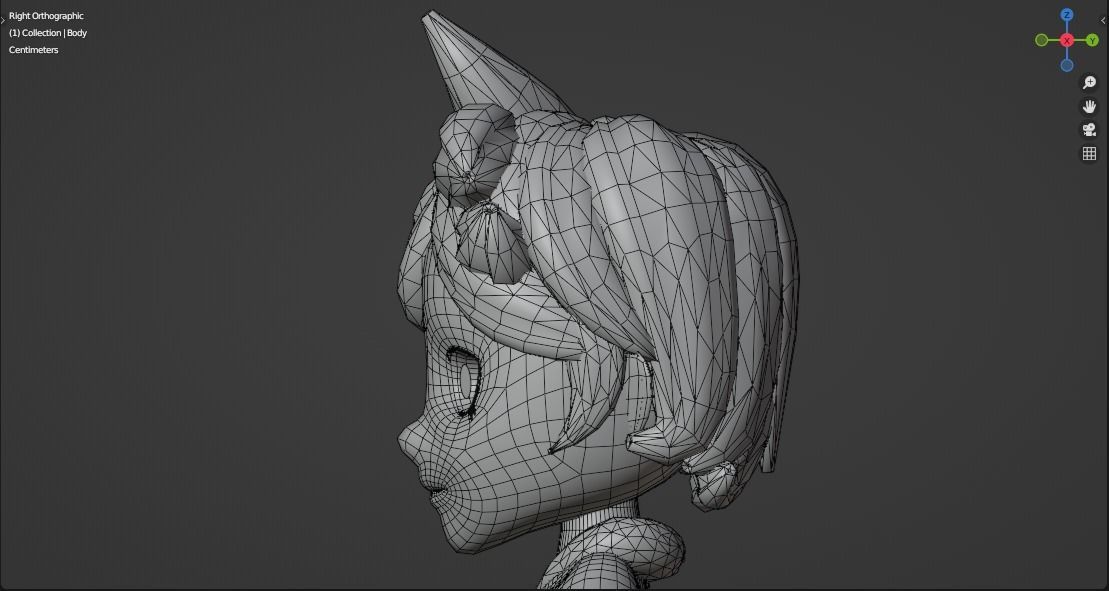 Luz Noceda Cell Shaded free 3D model animated rigged | CGTrader